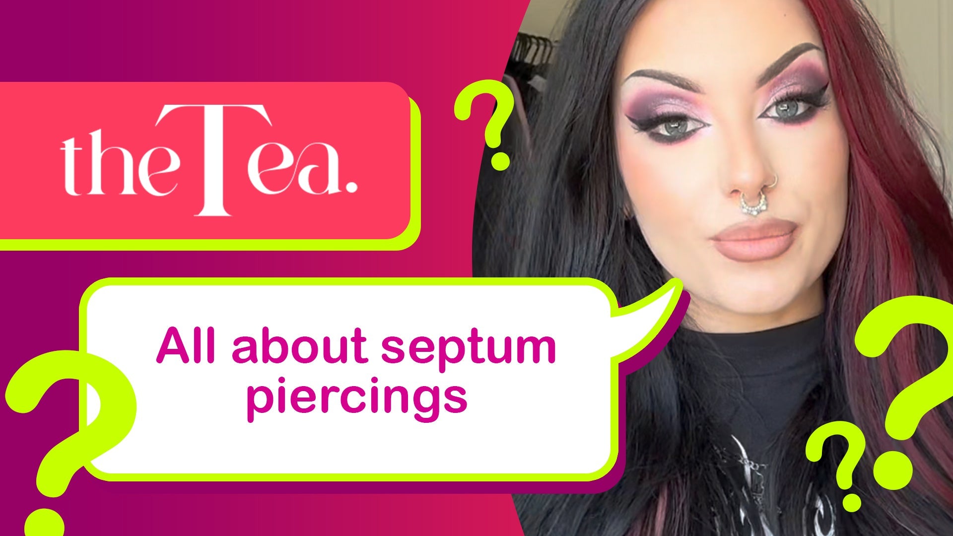 The Tea: All about septum piercings