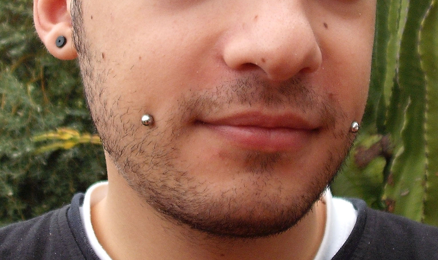 Why are cheek piercings so risky?
