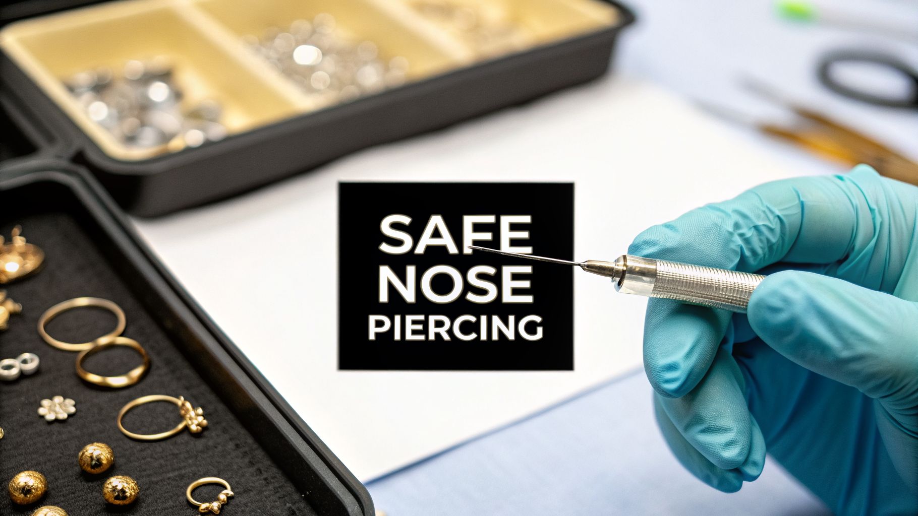 How To Pierce Your Nose Safely And Find The Perfect Jewelry