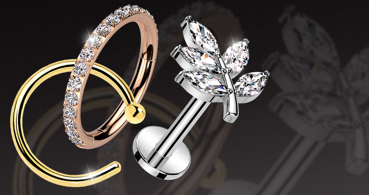 Body Jewelry, belly button rings, body piercing jewelry, nose rings