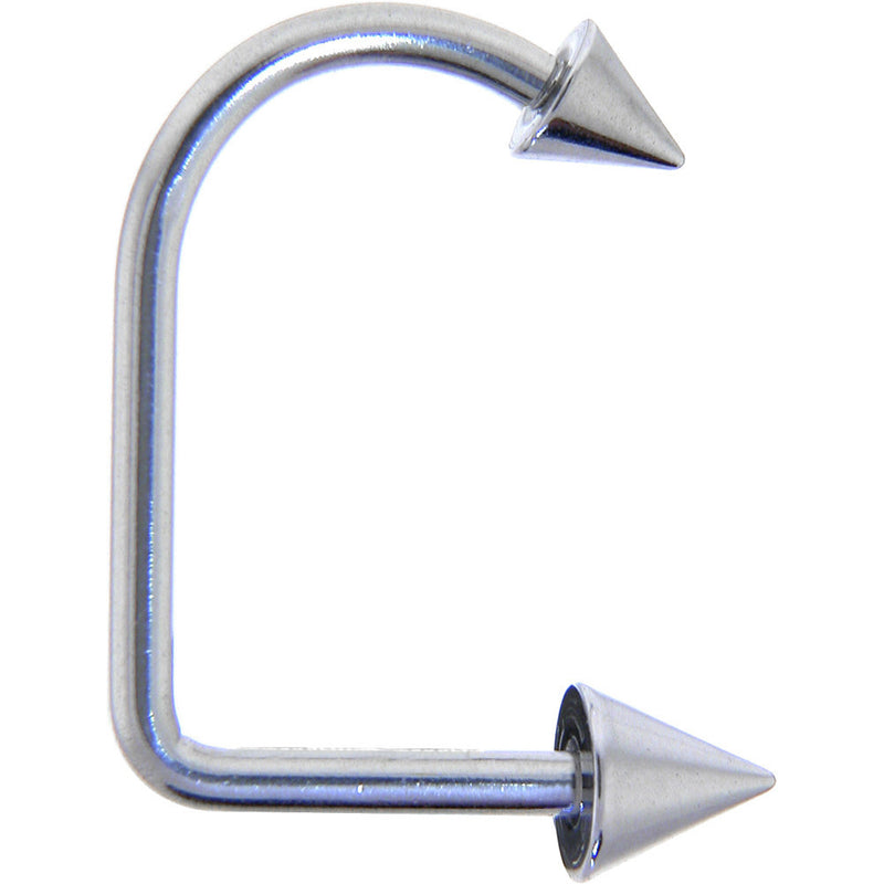 14 Gauge Stainless Steel LIPPYLOOP Spike Labret