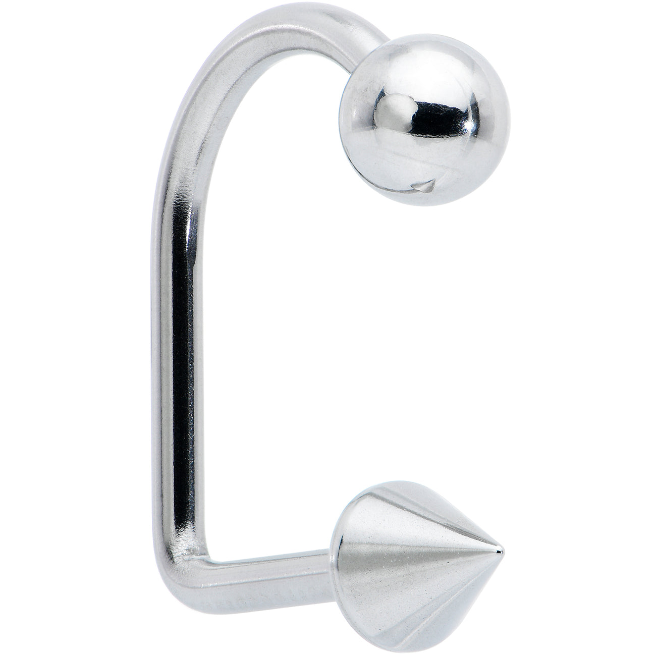 14 Gauge Stainless Steel LIPPYLOOP Ball Spike Labret