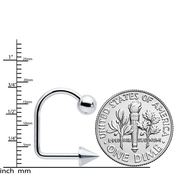 14 Gauge Stainless Steel LIPPYLOOP Ball Spike Labret – BodyCandy