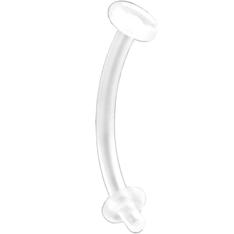 16 Gauge Bioplast Curved Belly Retainer 3/8