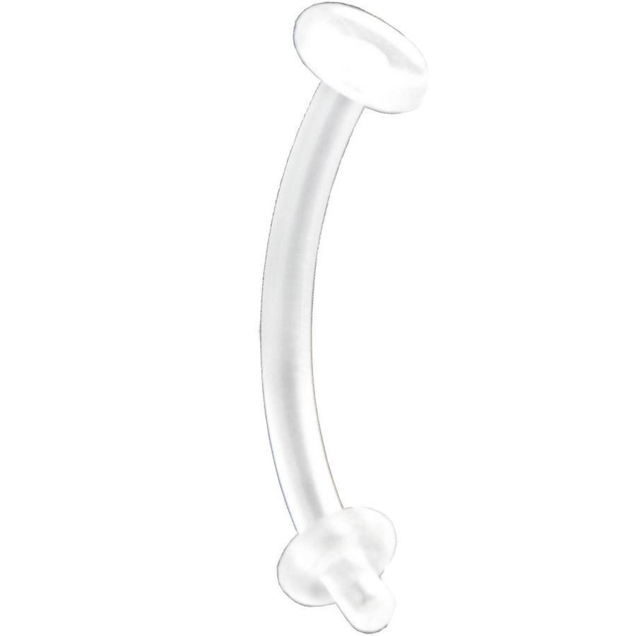 16 Gauge Bioplast Curved Belly Retainer 3/8
