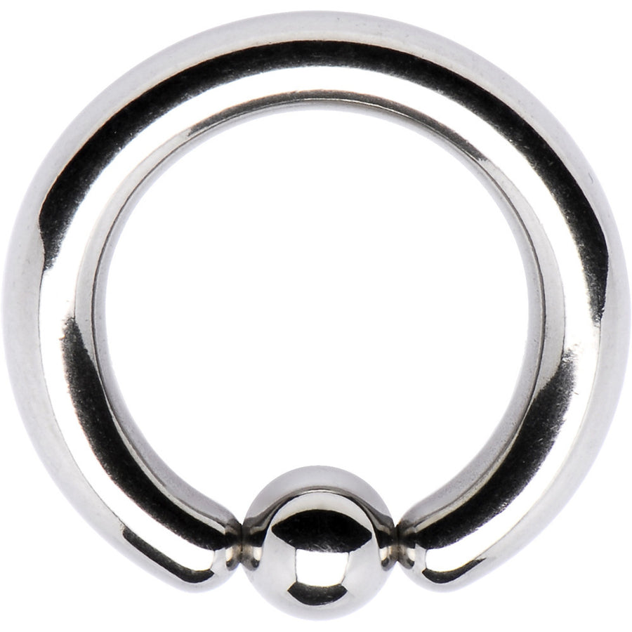6 Gauge Stainless Steel BCR Captive Ring 5/8 8mm