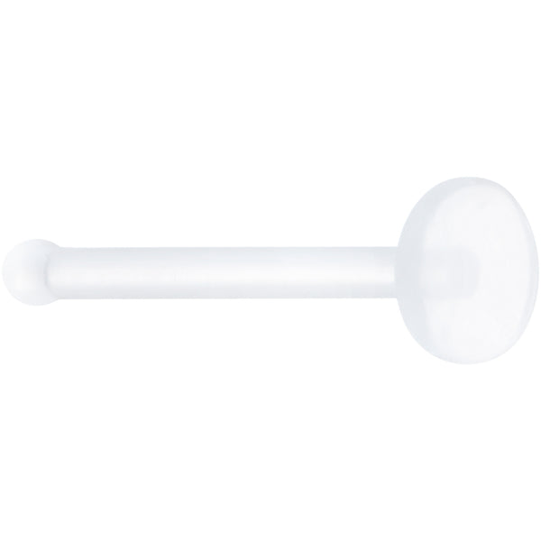 20 Gauge Clear Flat Bioplast Nose Retainer