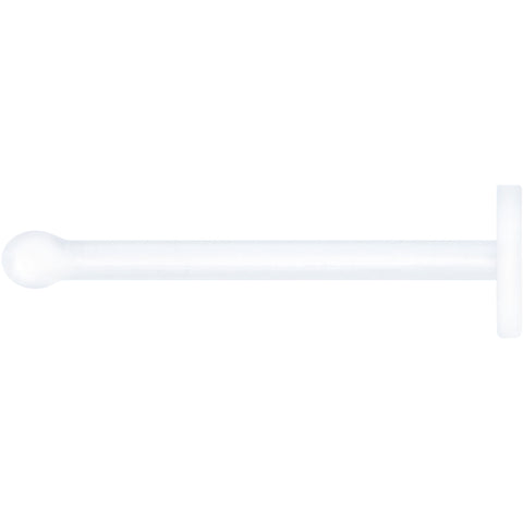 20 Gauge Clear Flat Bioplast Nose Retainer – BodyCandy