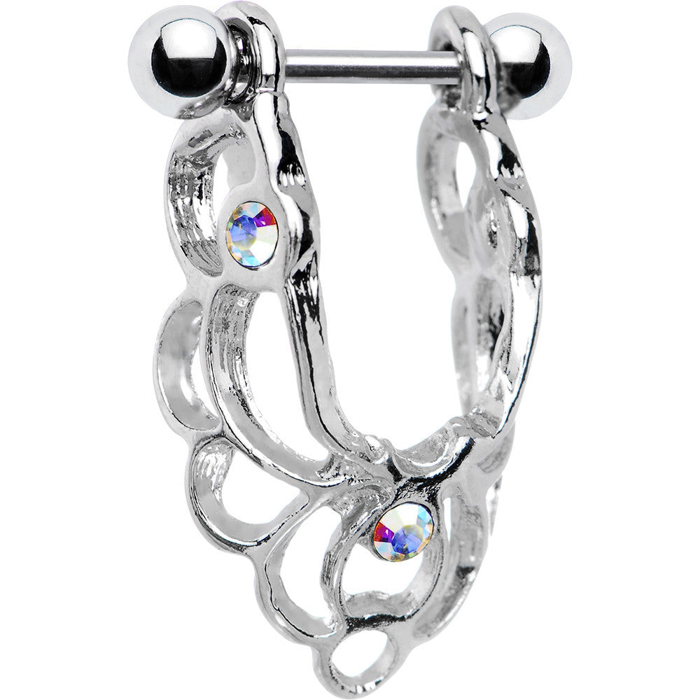 Aurora Gem Elegant Cartilage Earring