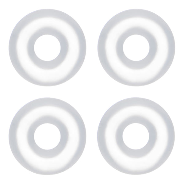 12 Gauge Clear Rubber O-Ring 4-Pack – BodyCandy