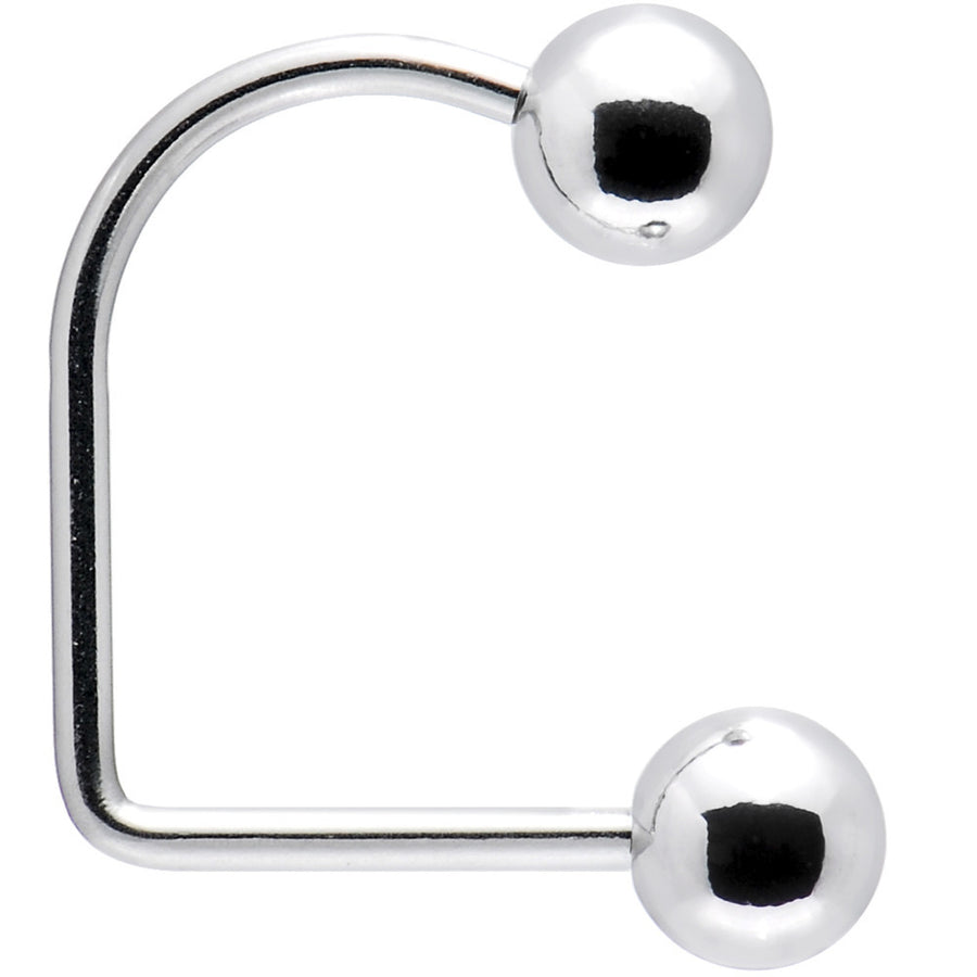 16 Gauge Surgical Steel Ball Lippy Loop Labret