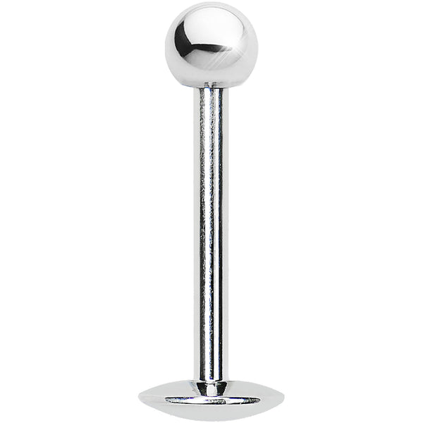 16 Gauge 3/8 Internally Threaded 3mm Ball Labret – BodyCandy