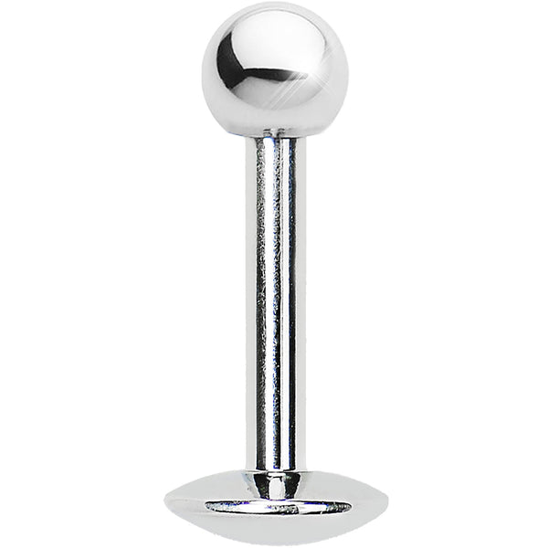 18 Gauge 1/4 Internally Threaded 2.5mm Ball Labret – BodyCandy