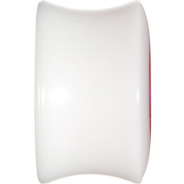 5/8 White Acrylic Pink Metallic Rose Flower Plug – BodyCandy