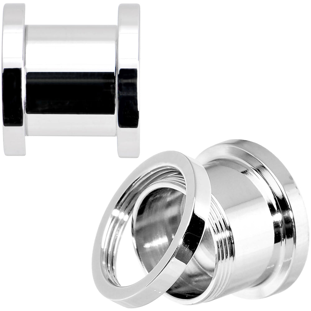 00 Gauge Stainless Steel Licensed Green Lantern Screw Fit Plug Set