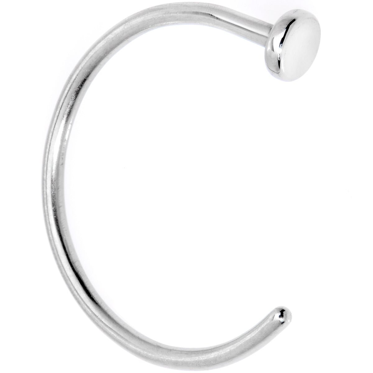 20 Gauge 3/8 Grade 23 Titanium Minimalist Nose Hoop