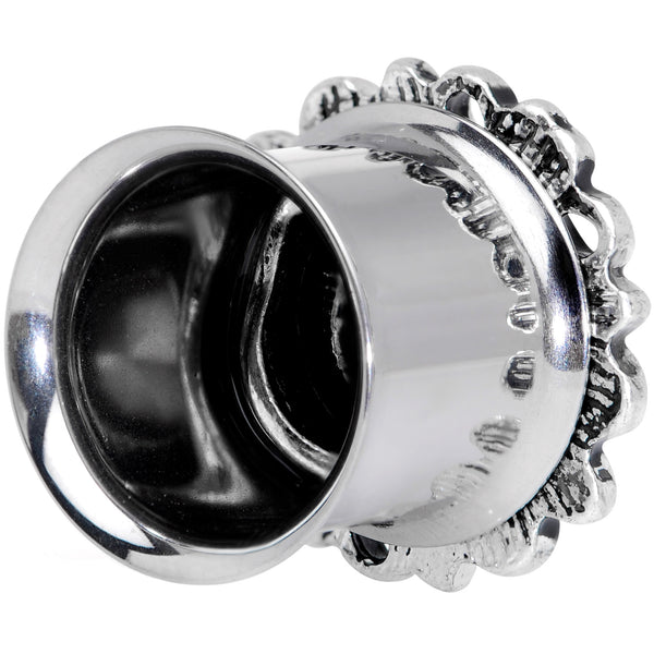 Aurora Gem Filigree Flower Double Flare Plug Set – BodyCandy