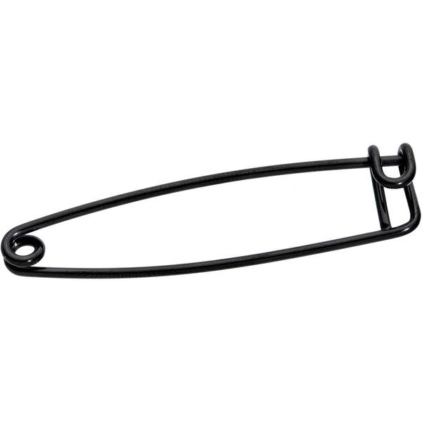 14 Gauge Black Punk Rock Safety Pin Industrial Barbell 38mm – BodyCandy