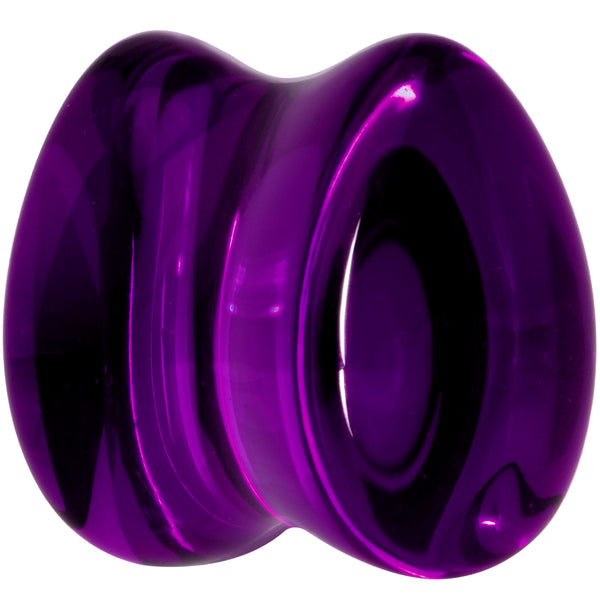 Solid Purple Glass Teardrop Plug Set – BodyCandy