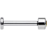 16 Gauge 5/16 Vitrail Gem Grade 23 Titanium Internally Threaded Labret ...